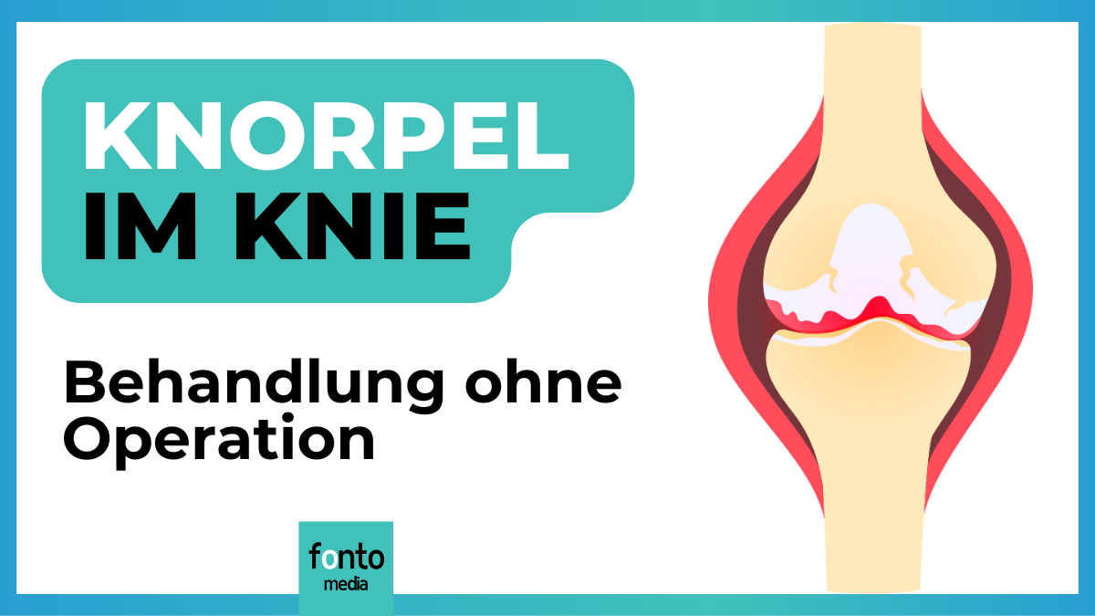 Wie kann man den Knorpel im Knie ohne Operation reparieren?